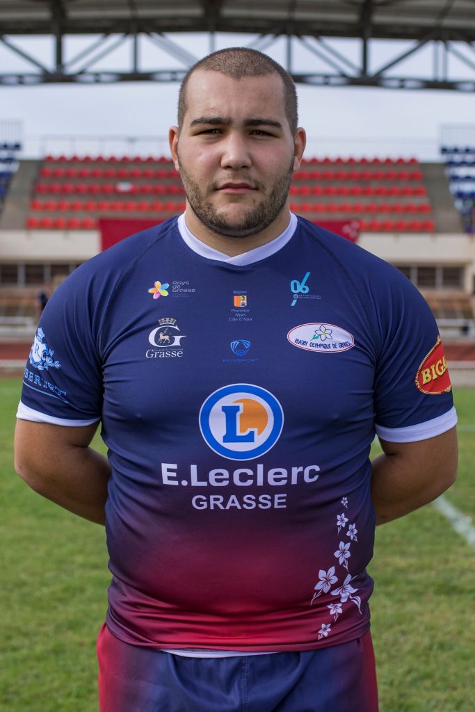 Simon Courcoul, pilier de notre équipe fanion - Rugby Olympique de Grasse